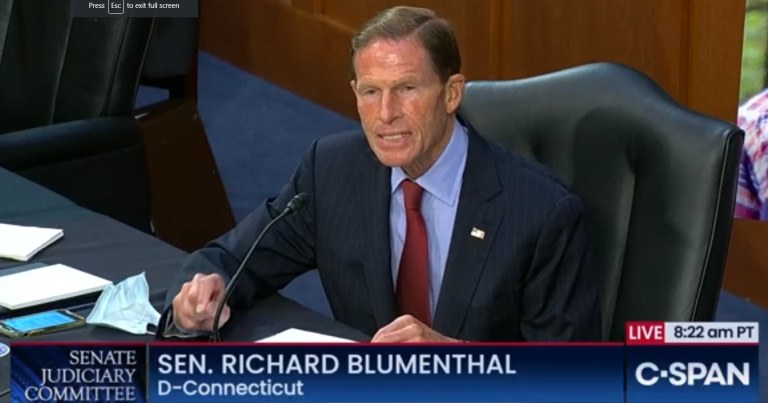 In CT U.S. Senate race, Blumenthal runs on decades-long record