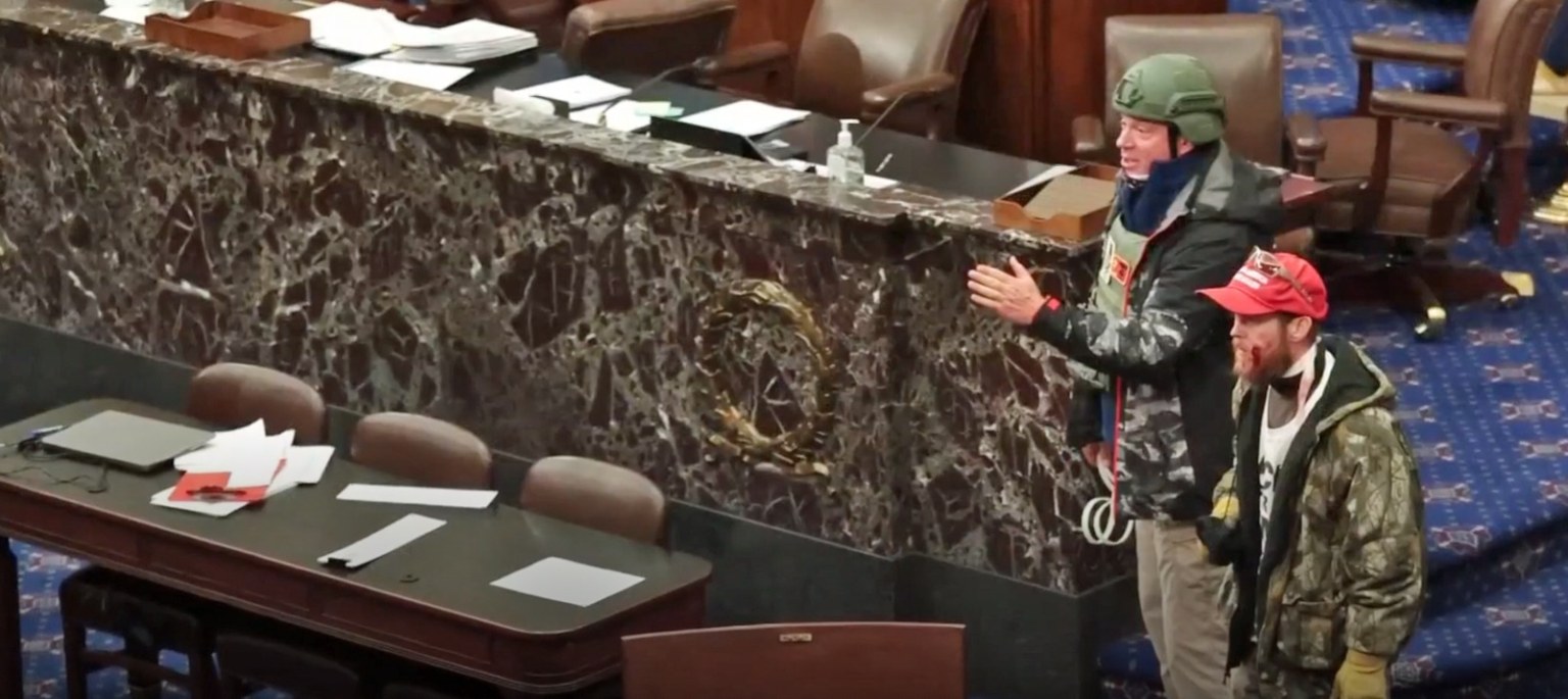 US capitol invaders in camo | CT Mirror