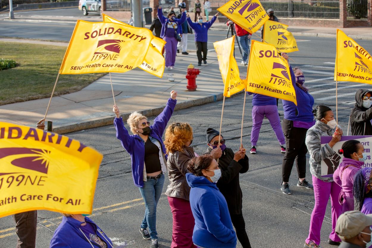CT 1199 union pushes nursing home strike deadline to May 27