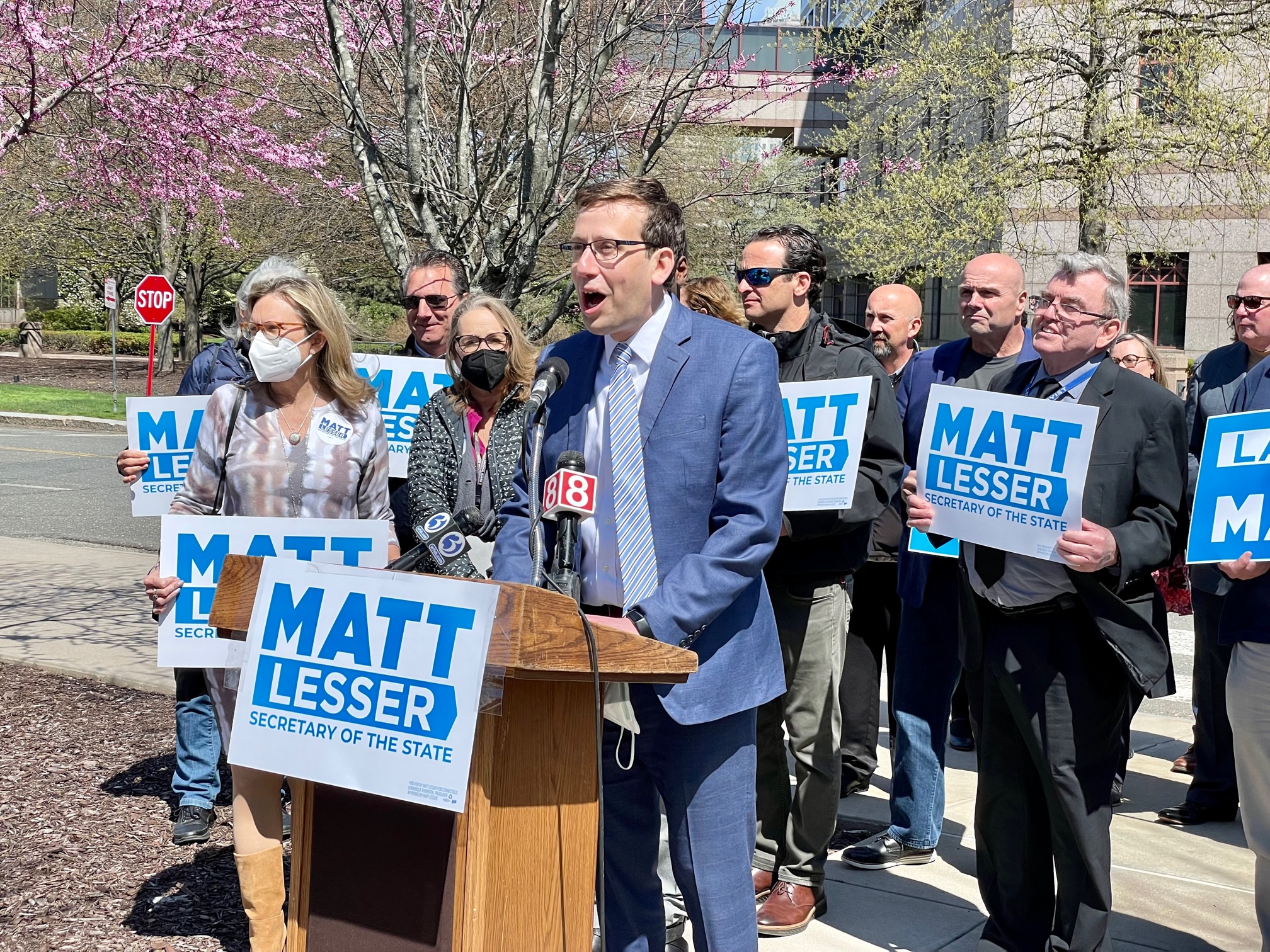 Democratic Sen. Matt Lesser enters crowded race for secretary of the state