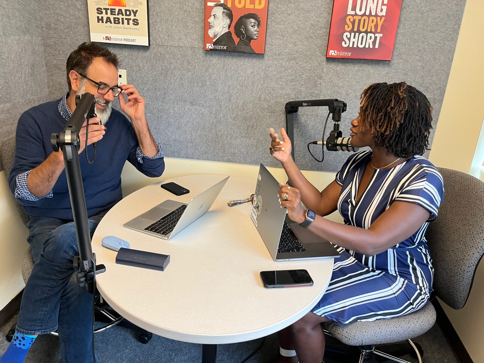 UNTOLD: John and Mercy studio candid 4 | CT Mirror