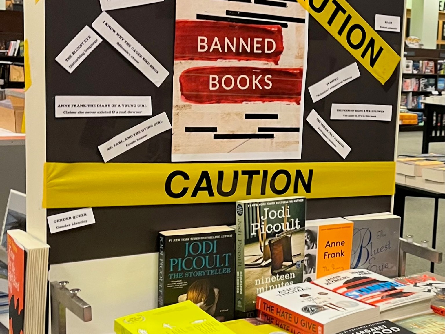 Opinion: The books not on the shelves