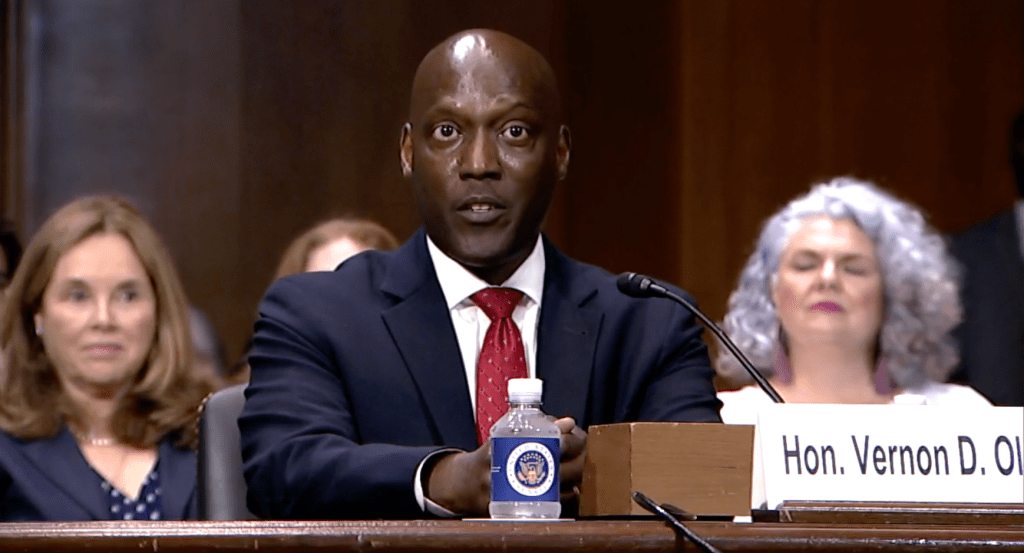 CT Judge Vernon Oliver confirmed by Senate to U.S. District Court