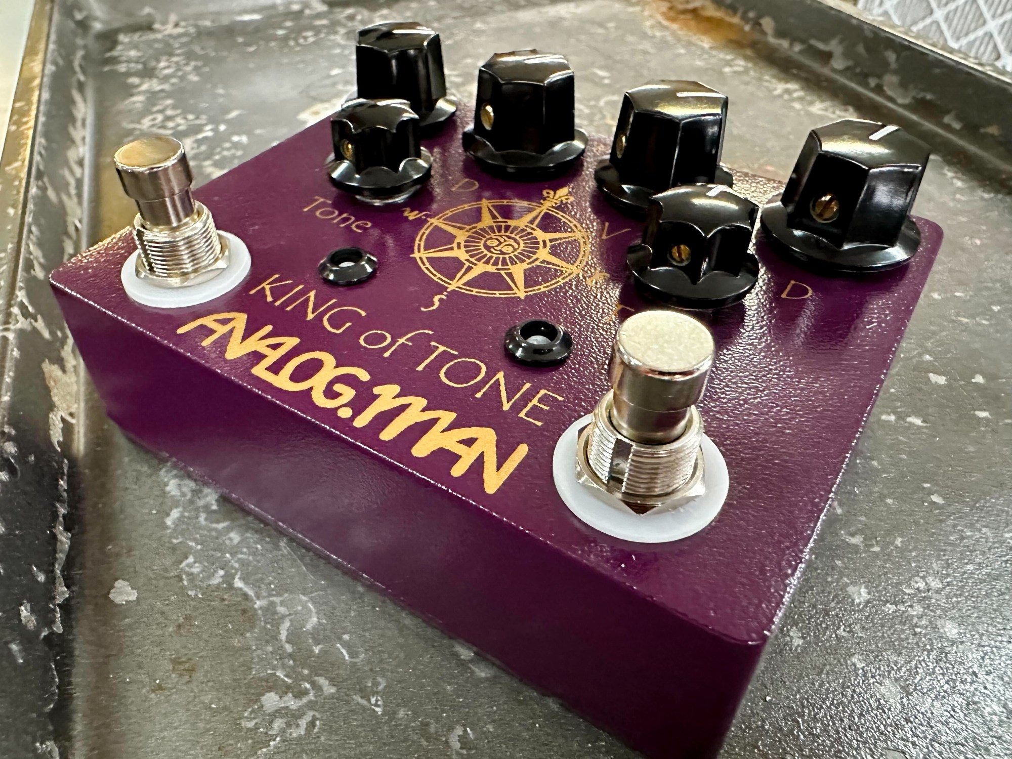 In Bethel, an analog man builds guitar pedals with a 6-year wait list