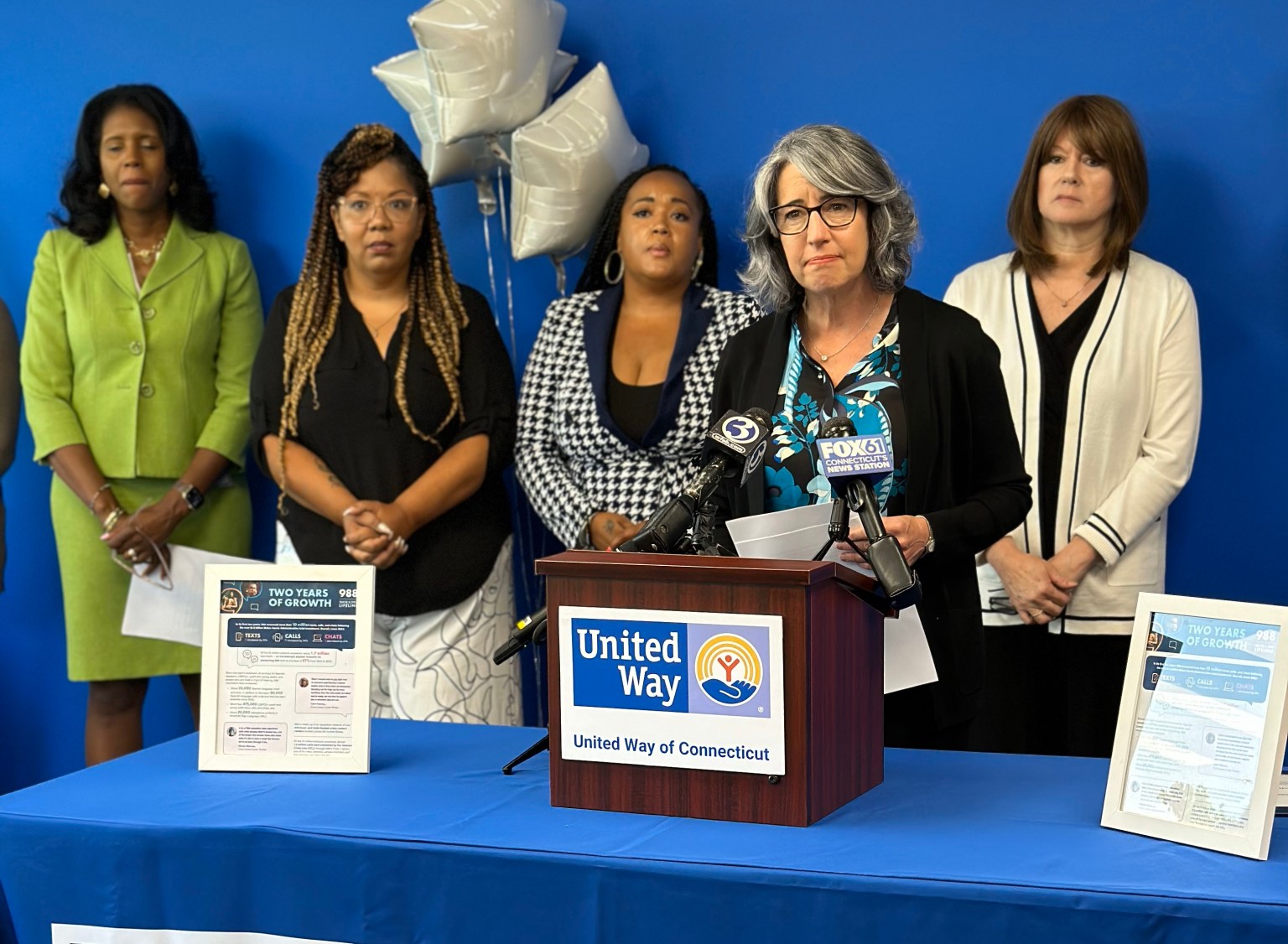 CT suicide hotline's successes celebrated after 2 years in service