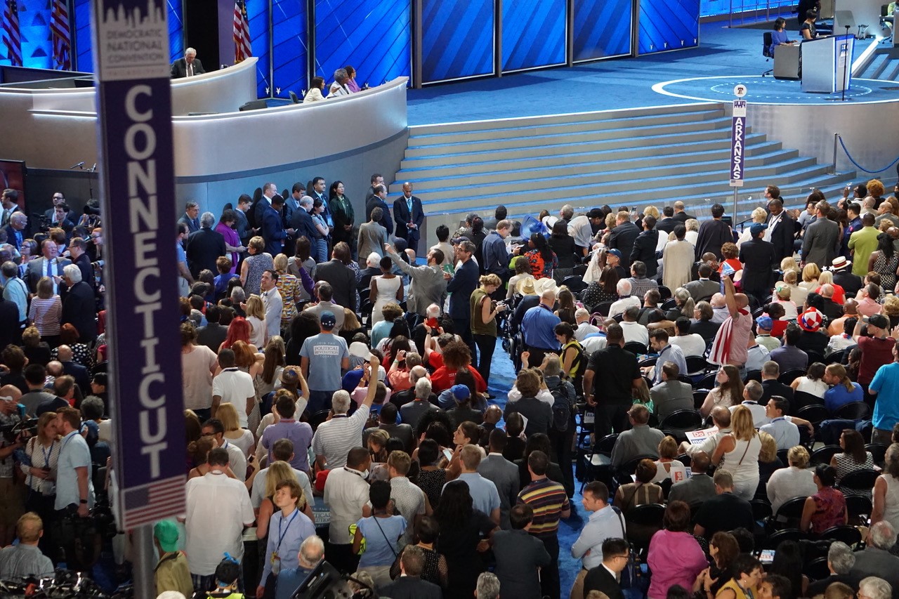 CT delegates rally at DNC for Harris: 'Hottest ticket in town'