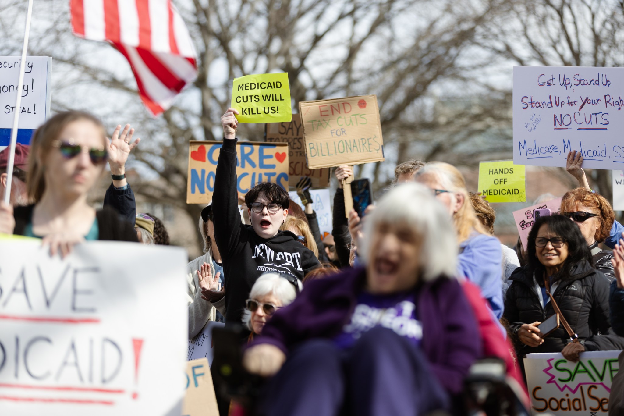 In Hartford, advocates rally for Medicaid amid fears of Trump cuts