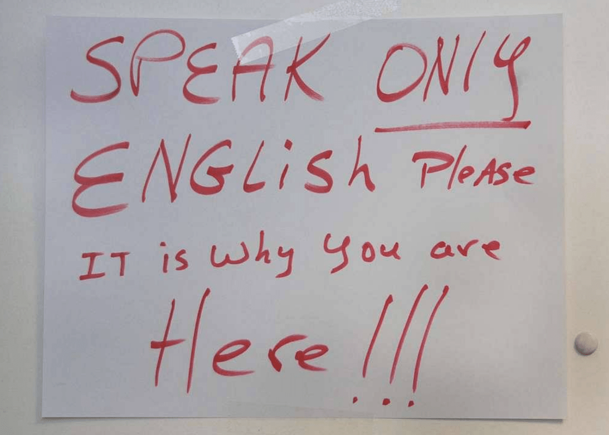 English only | CT Mirror