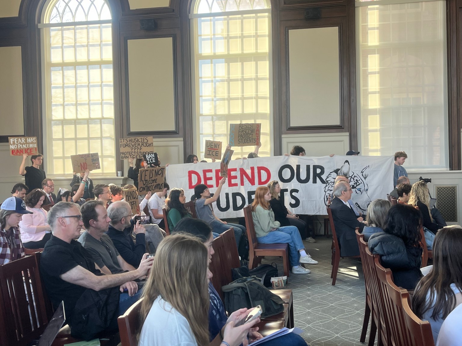 At CT college campuses, agitation reignites — with a wider scope