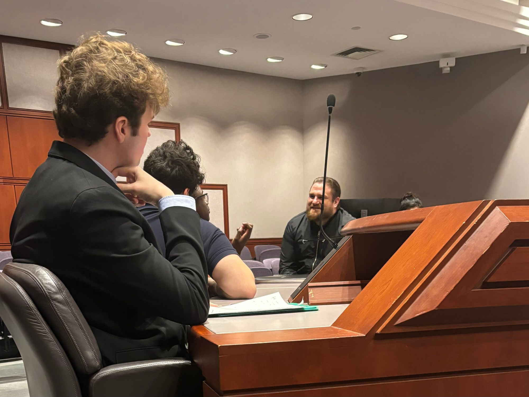 Yale_Democrats_Meeting_Joe_Hoxha_CT_Mirror | CT Mirror