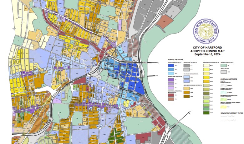Hartford zoning map illo | CT Mirror