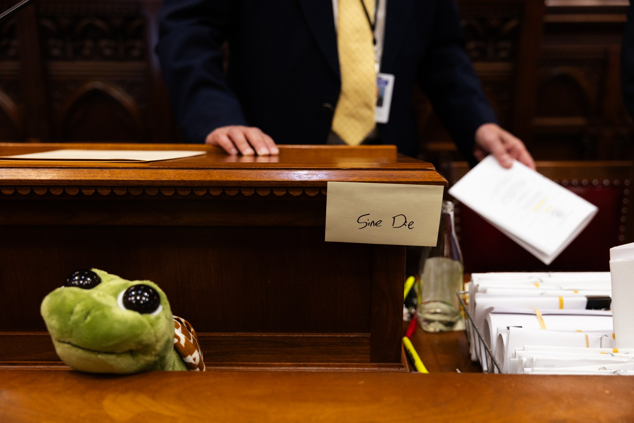 Despite key bills' passage, legislative session ends on sour note
