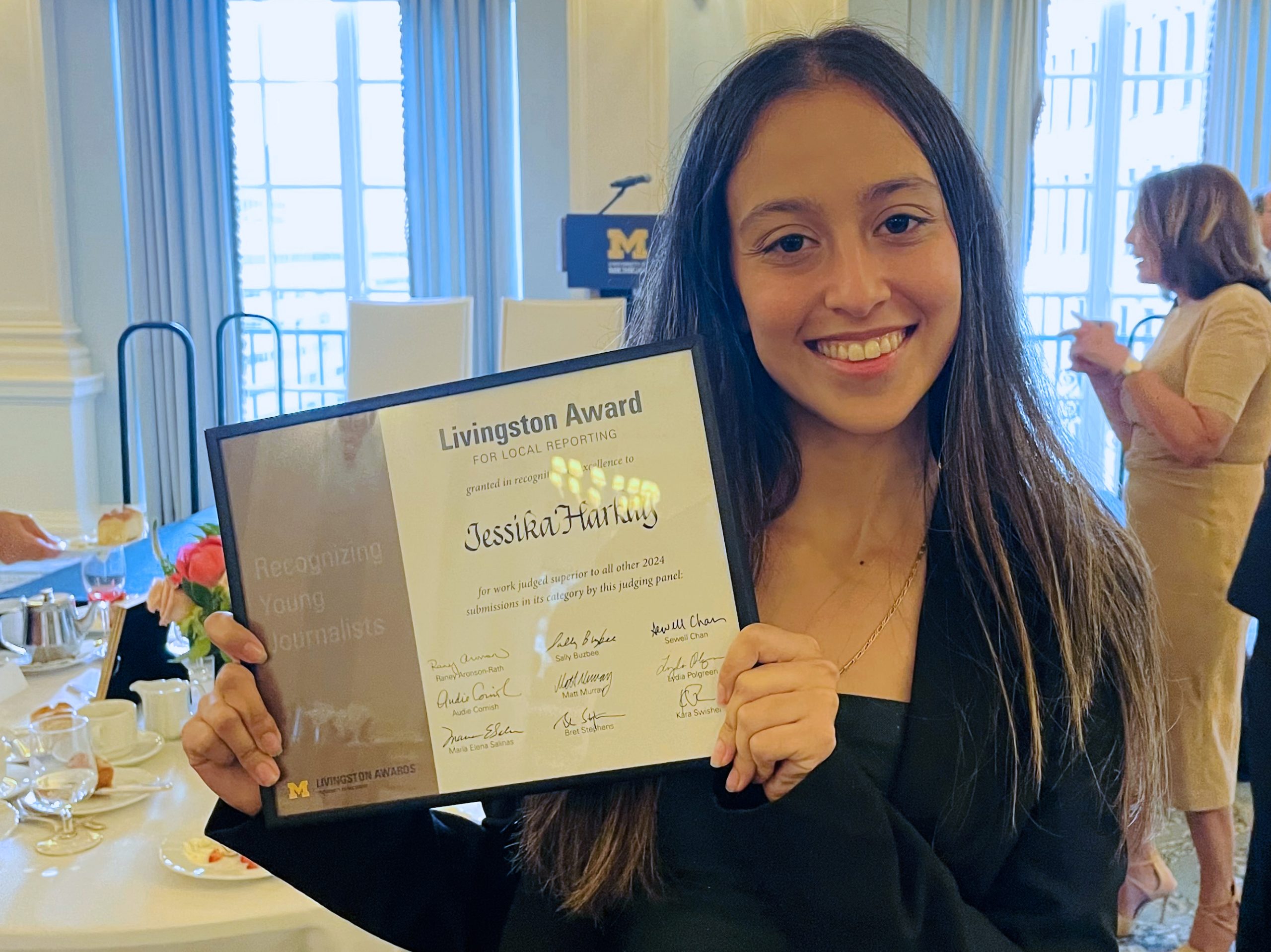 Former CT Mirror reporter Jessika Harkay wins Livingston Award