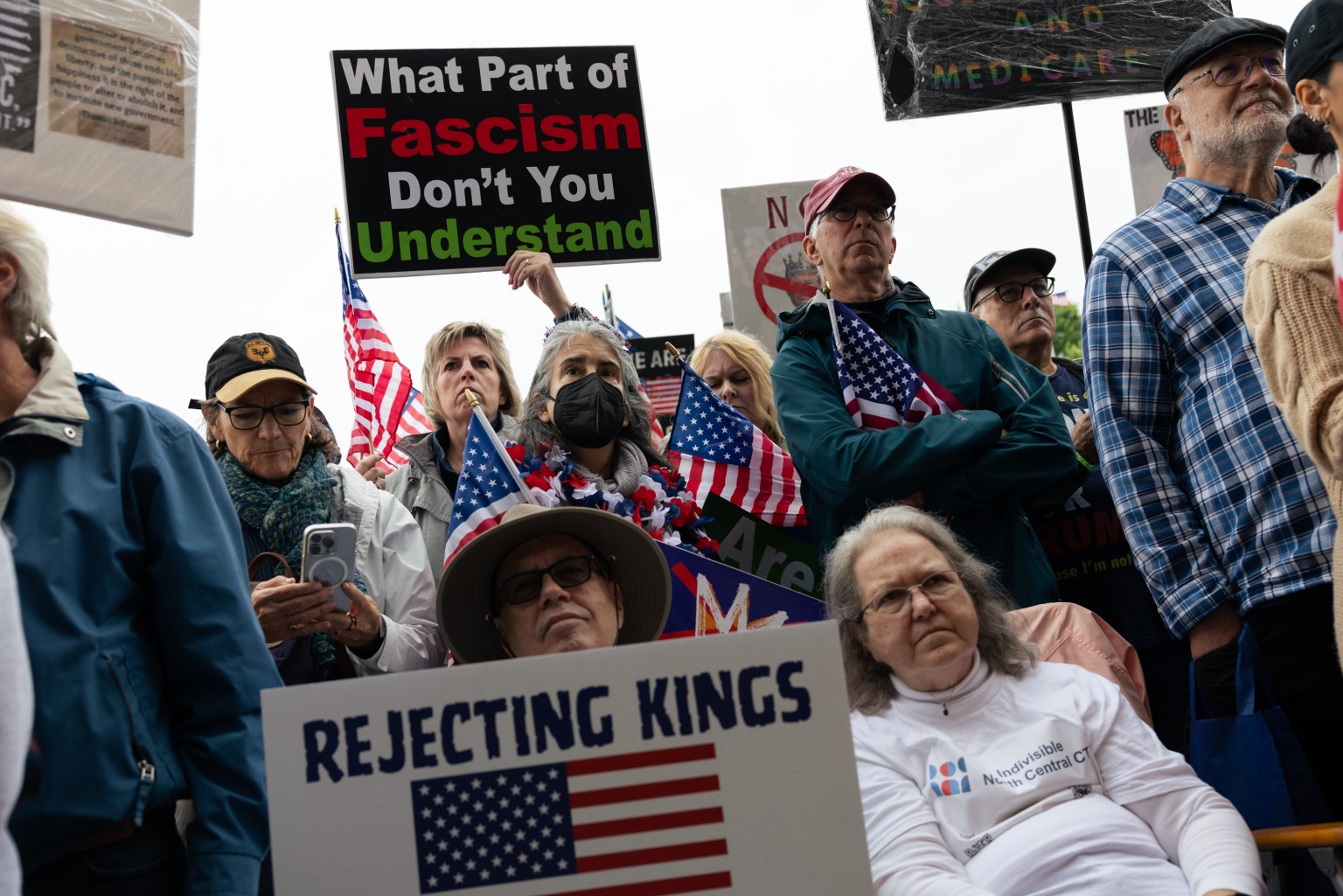 Thousands expected across CT for 'No Kings' protests Saturday