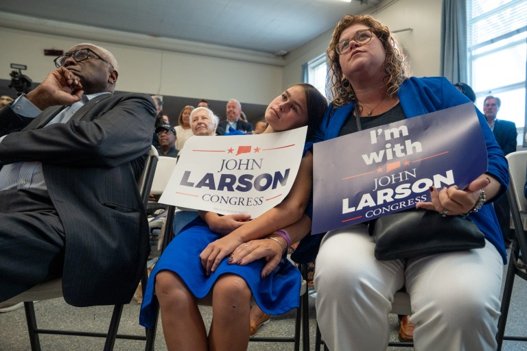 Facing four challengers, John Larson opens reelection campaign