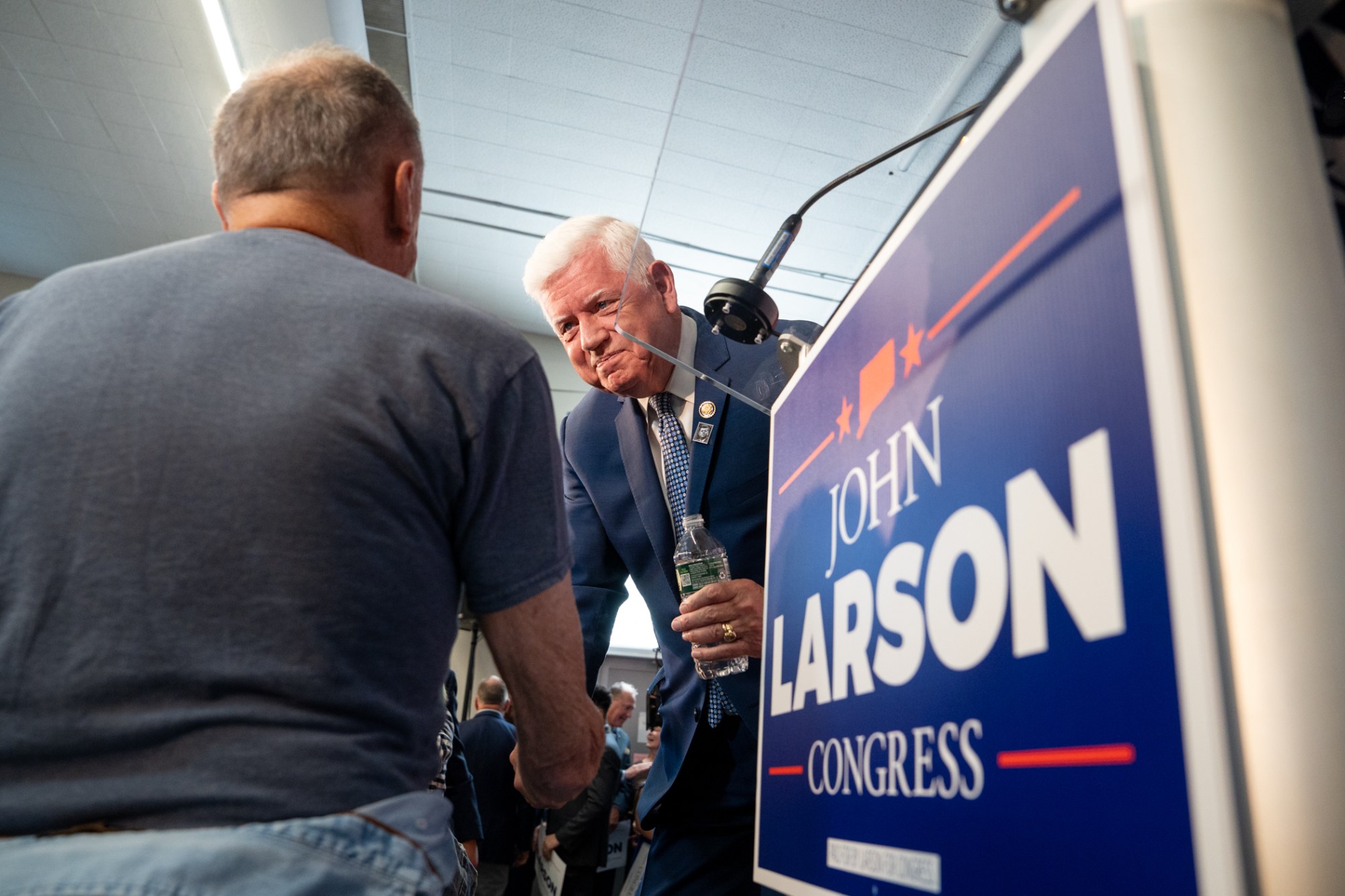 Larson calls Luke Bronin hostile to labor in first attack of campaign