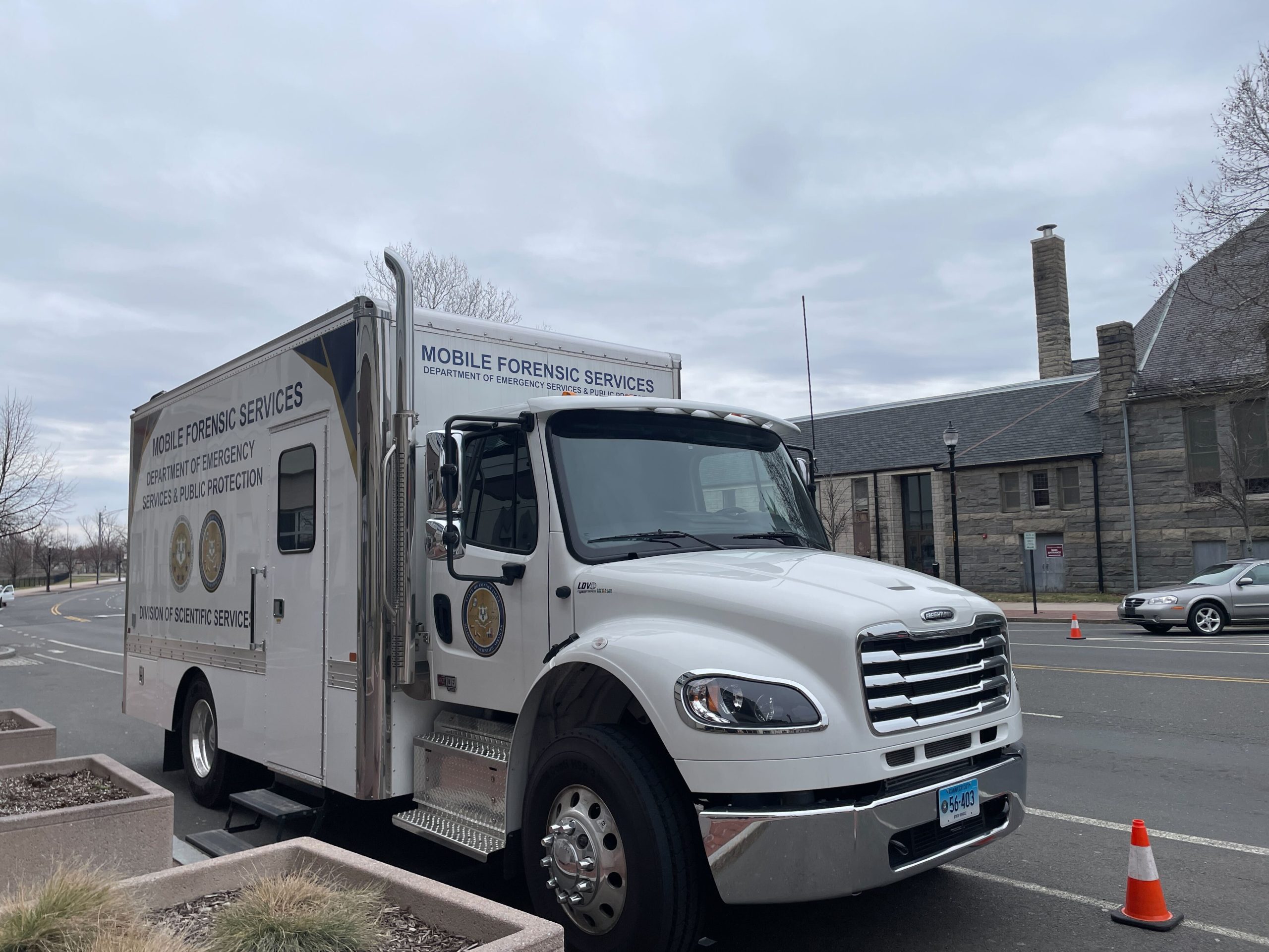 Forensic lab-on-wheels ready for deployment to CT crime scenes
