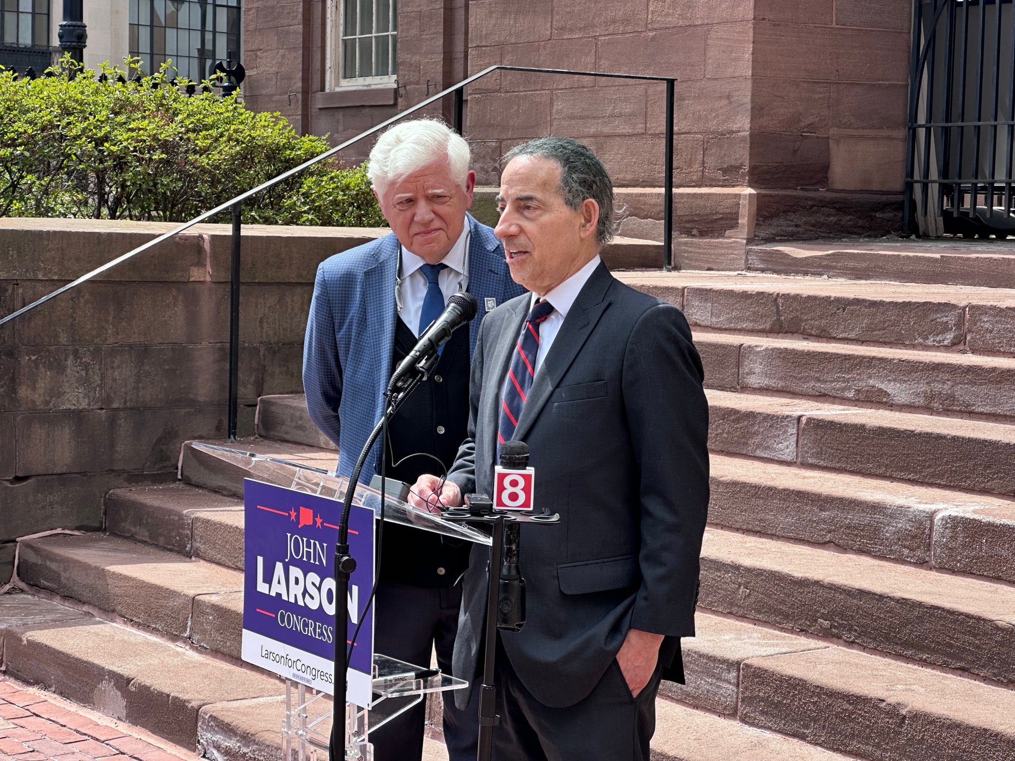 John Larson endorsed by Rep. Jamie Raskin, advocate for change