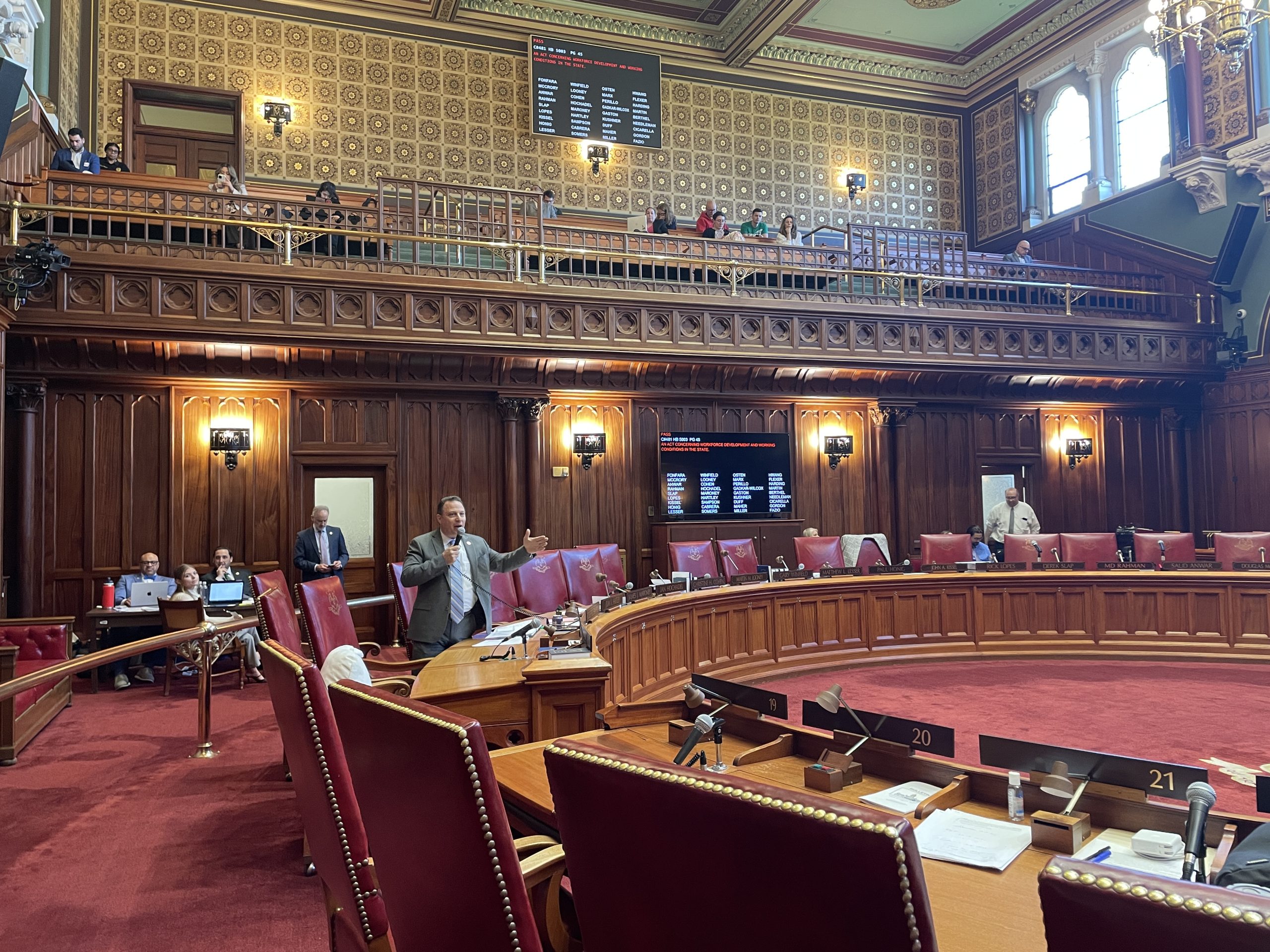 Labor legislation gains final passage, heads to CT governor's desk
